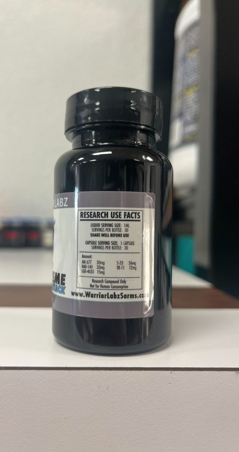Buy Warrior Labz Extreme Mass stack (5 in 1 sarm stack) Online ...