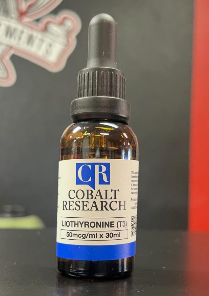 Cobalt Research Liothyronine (T3) - 50mcg/ml x 30ml